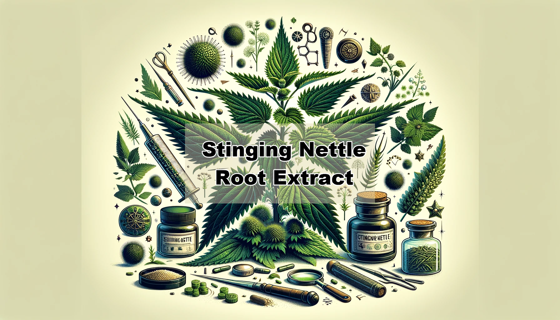Stinging Nettle Root Extract: Unlocking Natural Healing Properties